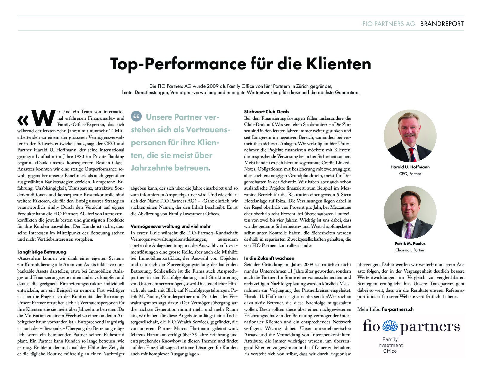 Aktuelles – FIO Partners